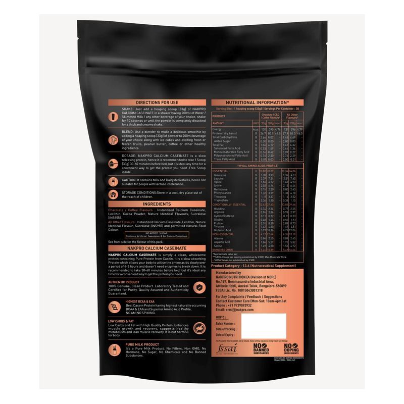 Buy NAKPRO Calcium Caseinate Chocolate Flavour Online buy-nakpro-calcium-caseinate-chocolate-flavour-online